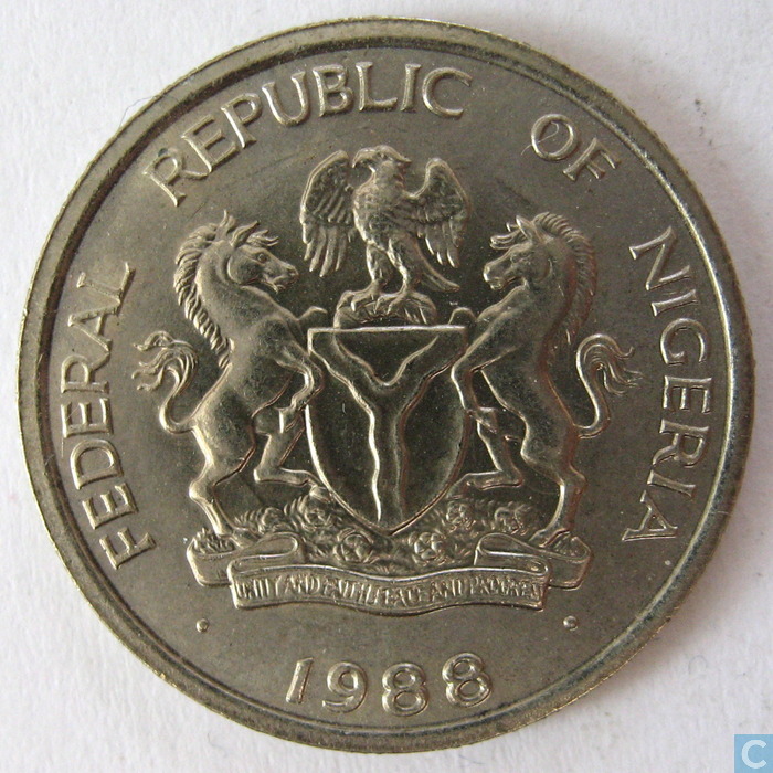 Nigeria 5 kobo 1988 Nigeria - coins - LastDodo