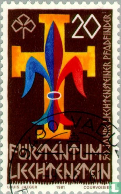 50 years of scouting 20 (1981) - Liechtenstein - LastDodo