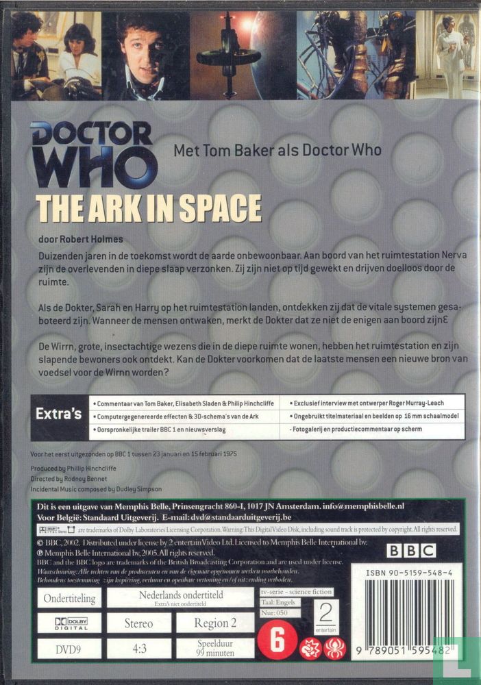 Doctor Who: The Ark in Space DVD (2005) - DVD - LastDodo