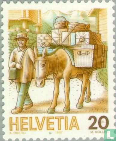 Postbezorging 20 (1987) - Zwitserland - LastDodo