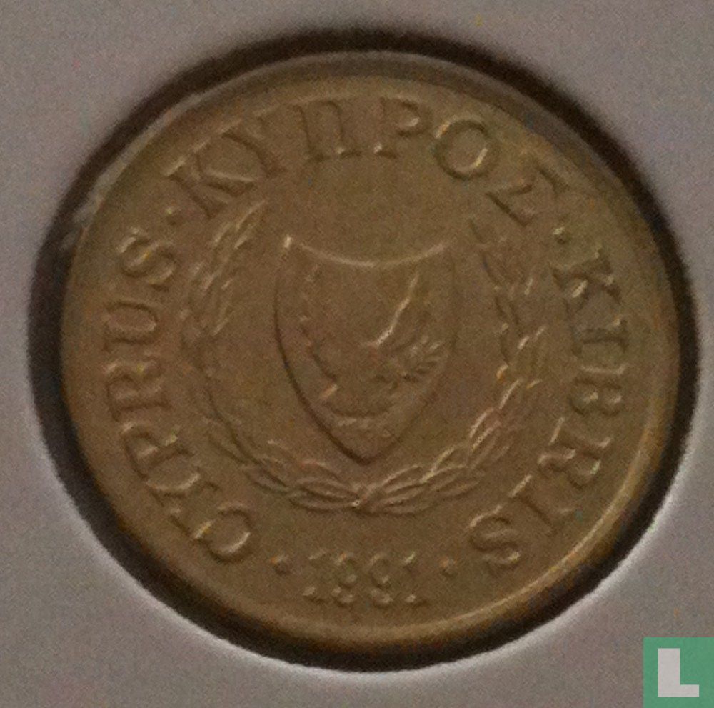 Cyprus 1 cent 1991 KM# 53.3 (1991) - Cyprus - LastDodo