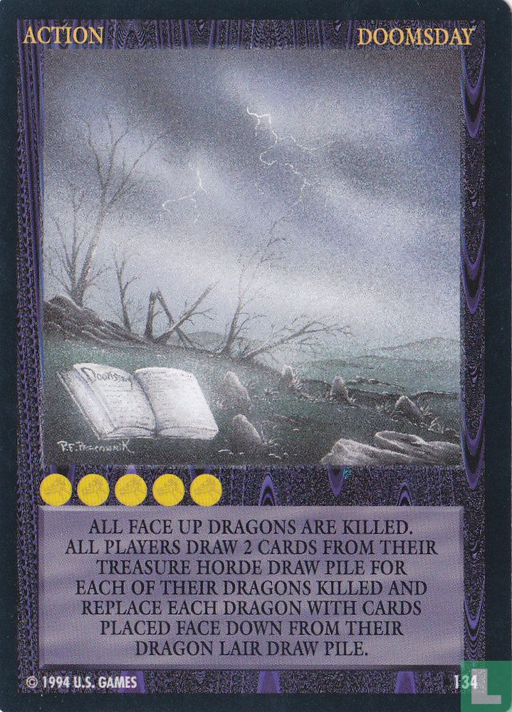 Doomsday 134 (1994) - Wyvern: Limited Edition - LastDodo