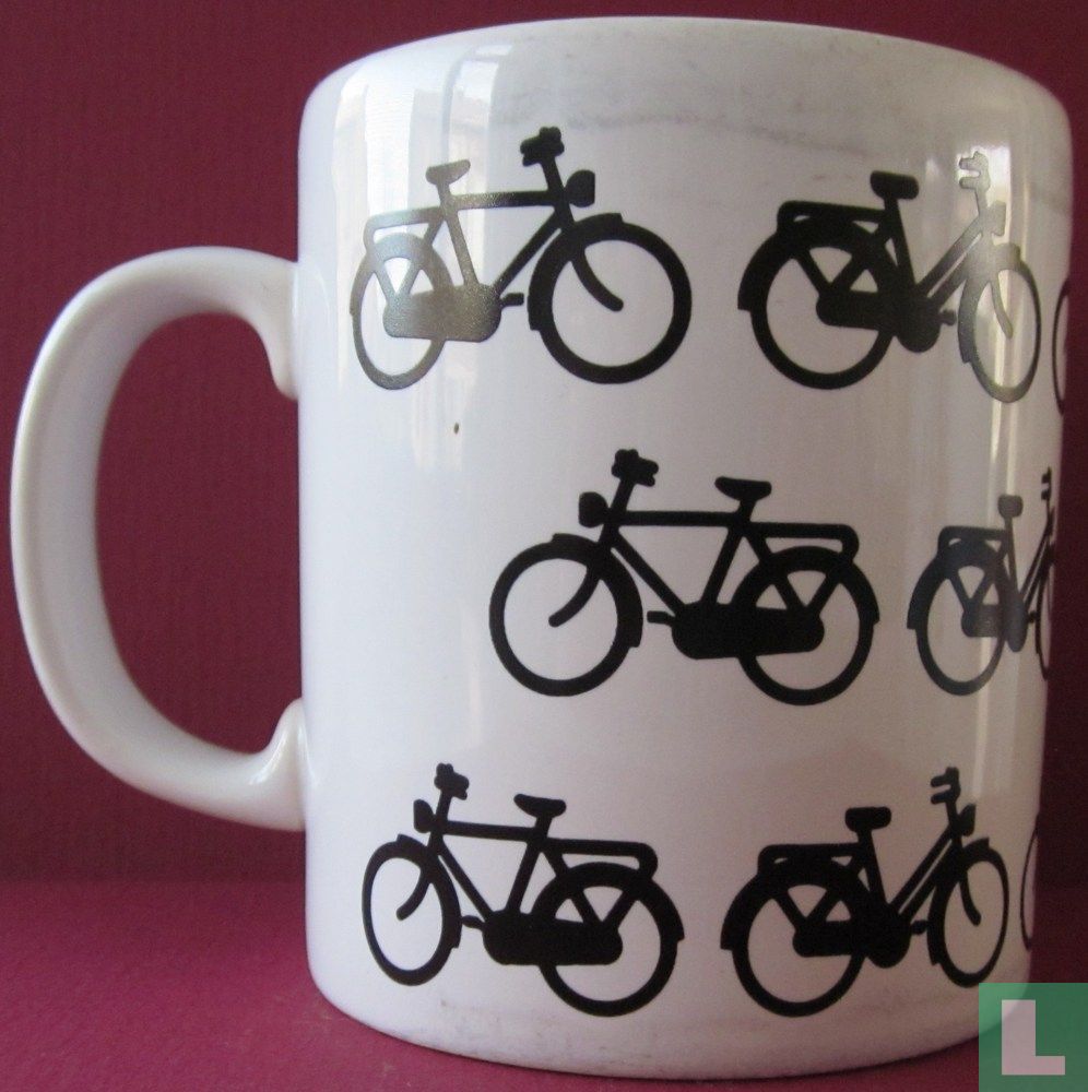 Mug - Black bikes - Mug - LastDodo