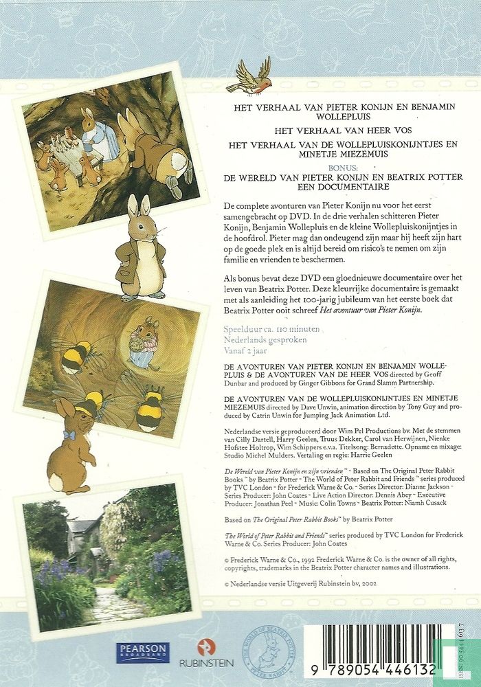 De wereld van Pieter Konijn DVD - DVD - LastDodo
