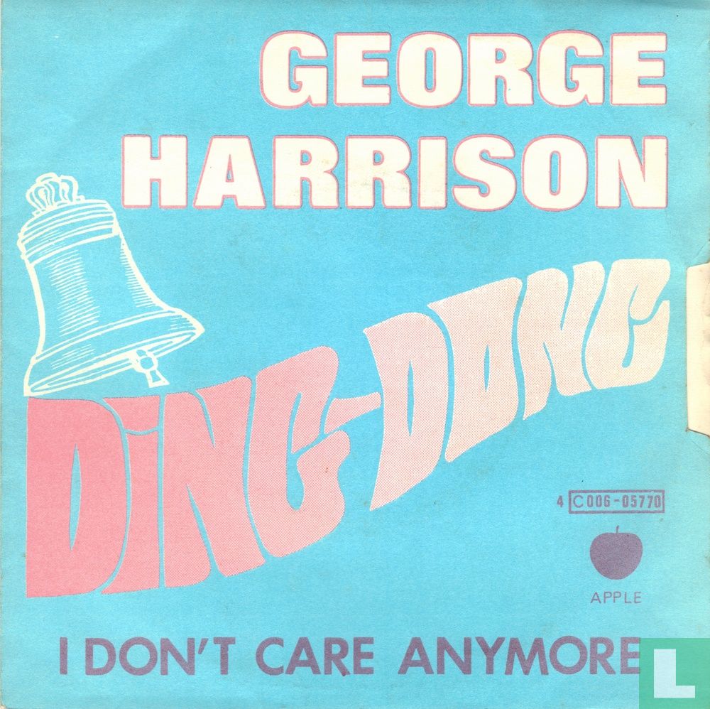 Ding Dong Single 4C 006-05770 (1974) - Harrison, George - LastDodo