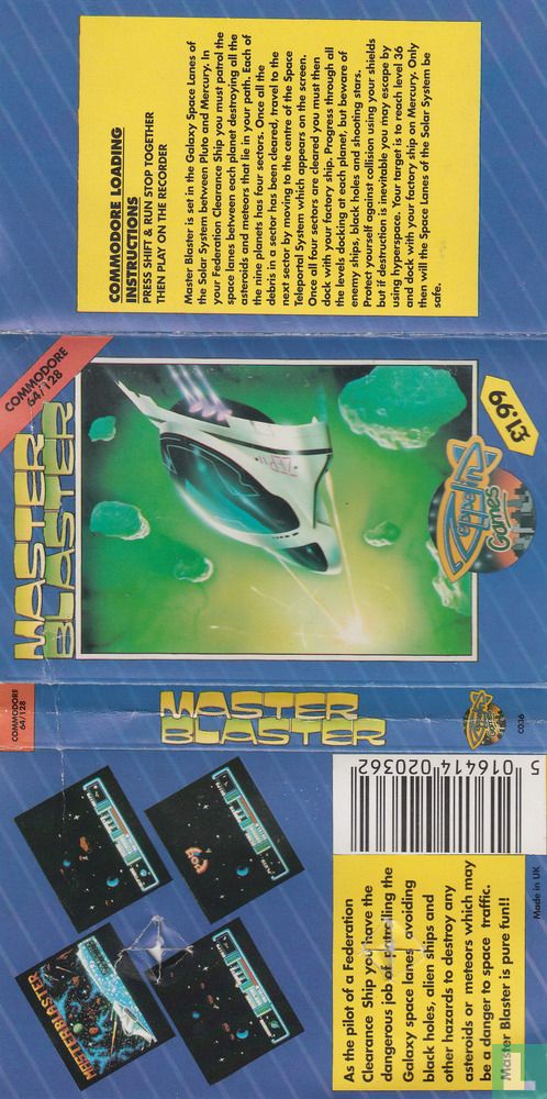 master blaster instructions