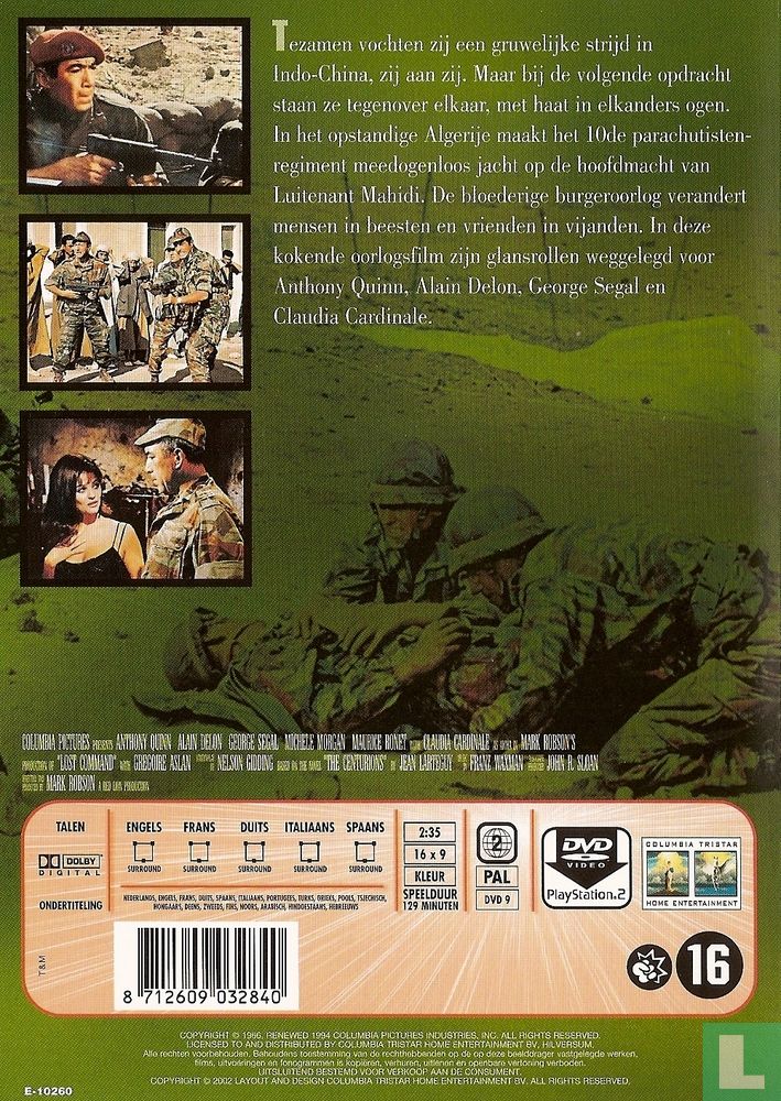 Lost Command DVD (2002) - DVD - LastDodo
