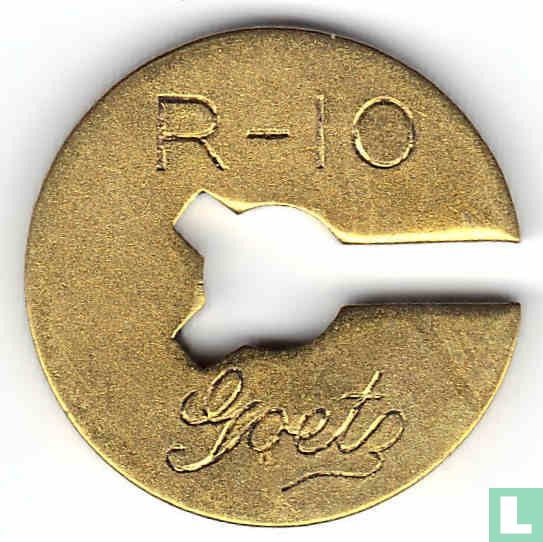 USA Goetz R-10 - Post and telephone tokens - LastDodo