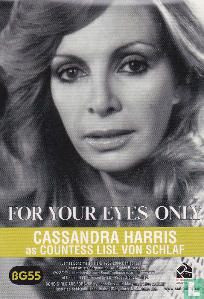 Cassandra Harris James Bond