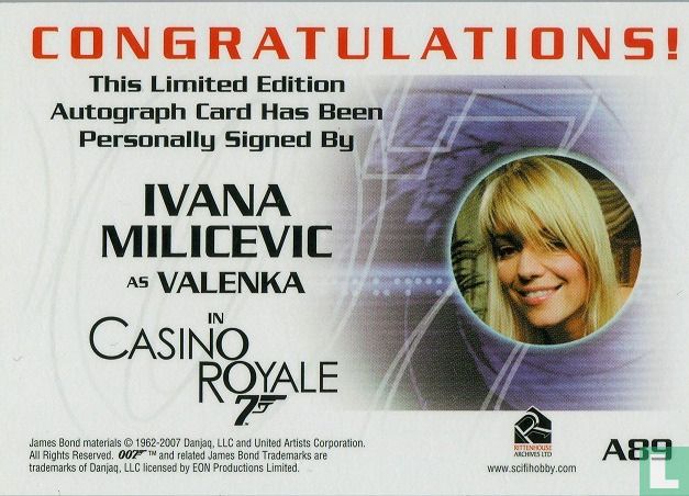 Ivana Milicevic Casino Royale