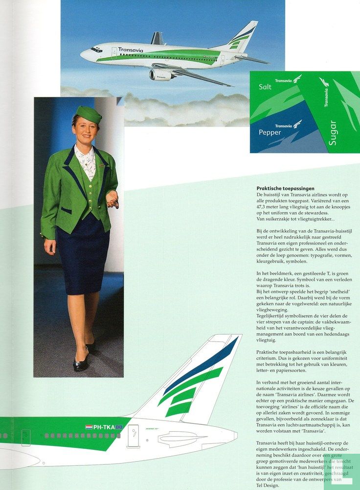 Transavia Corporate Identity Guide (1995) - Transavia - LastDodo