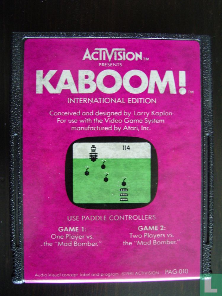 Kaboom Atari