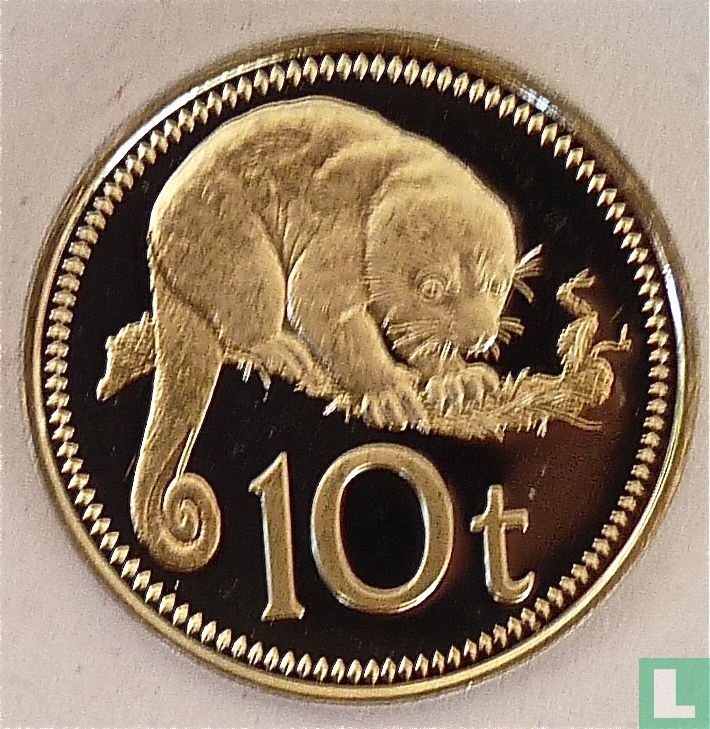 Papoea-Nieuw-Guinea 10 toea 1975 (PROOF) KM# 4 (1975) - Papoea-Nieuw ...