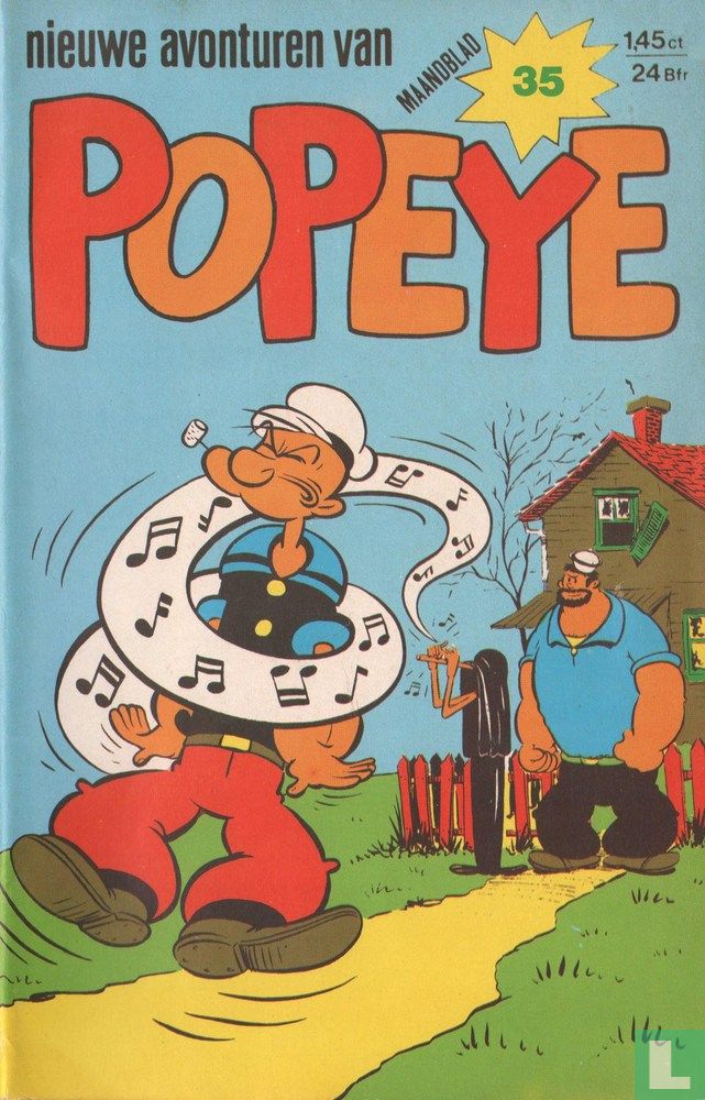 Nieuwe avonturen van Popeye 35 35 (1971) - Brutus - LastDodo