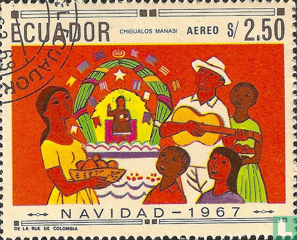 Kerstgebruiken 2.50 (1967) - Ecuador - LastDodo