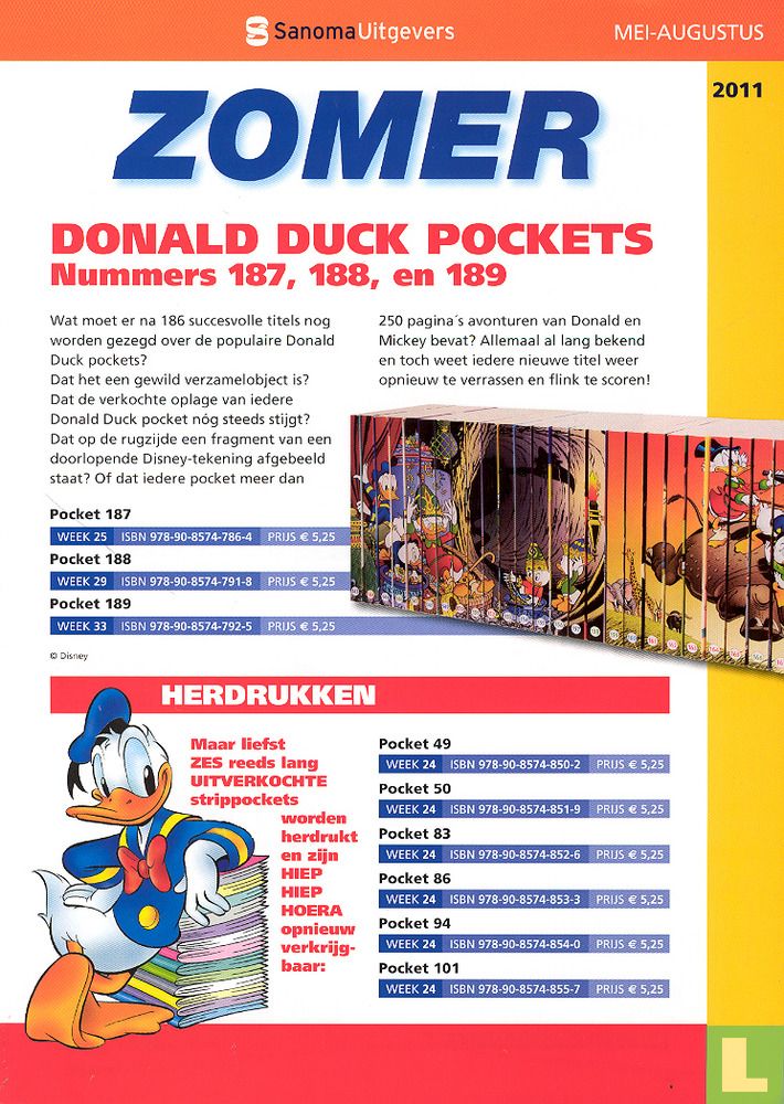 Mei-Augustus 2011 - Zomer (2011) - Sanoma - LastDodo