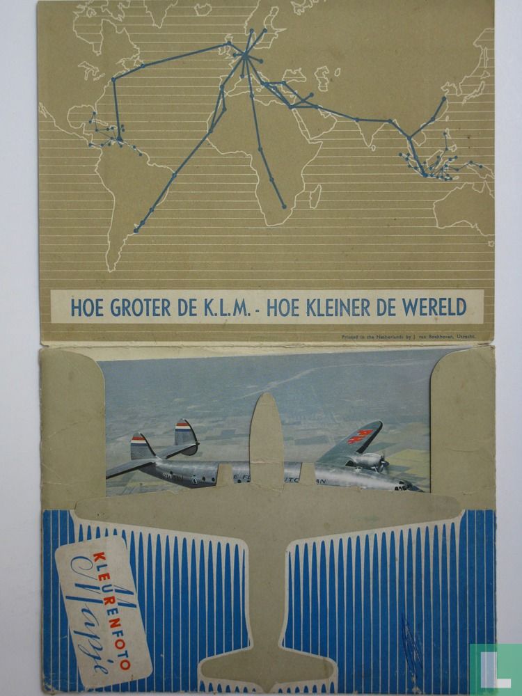 KLM Color Photo Folder (01) - (1949) - KLM - LastDodo