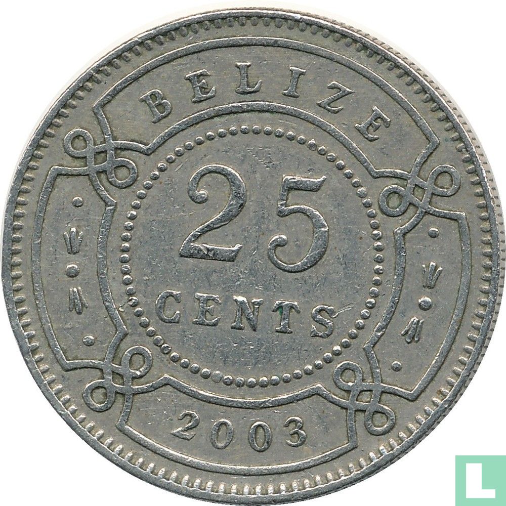 Belize 25 cents 2003 KM# 36 (2003) - Belize - LastDodo