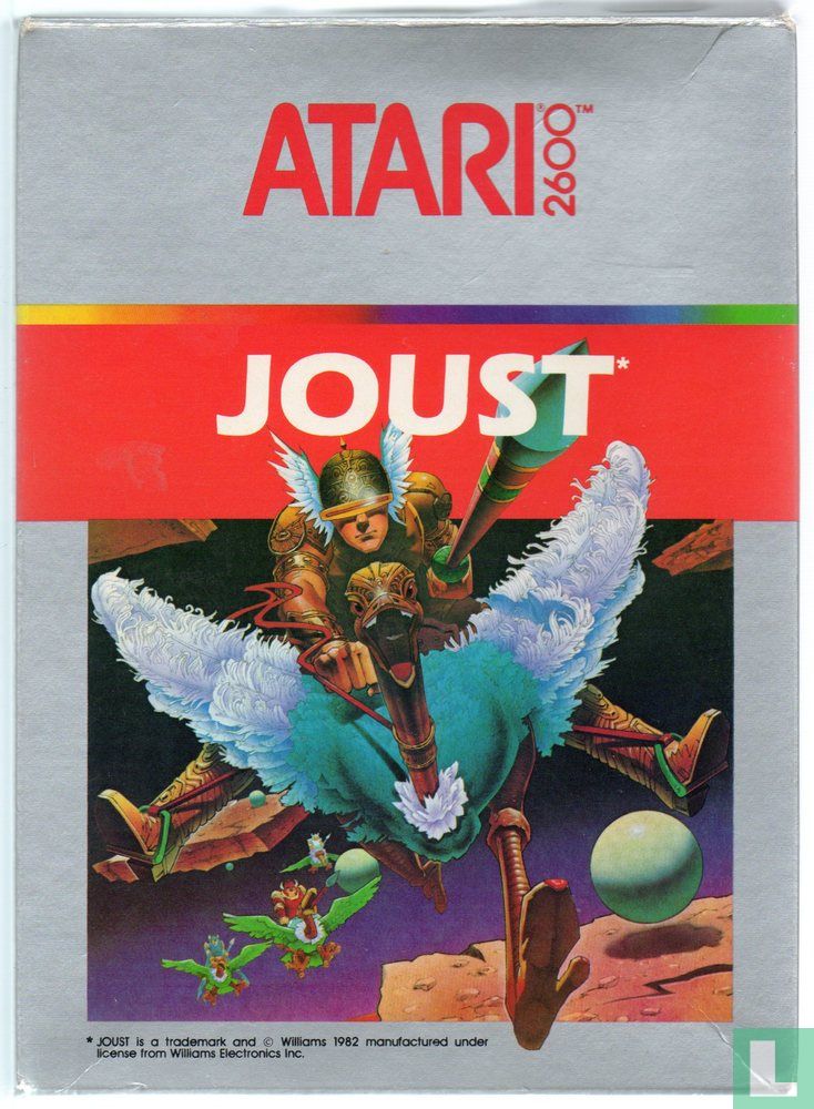 Joust (1983) - Atari 2600 - LastDodo
