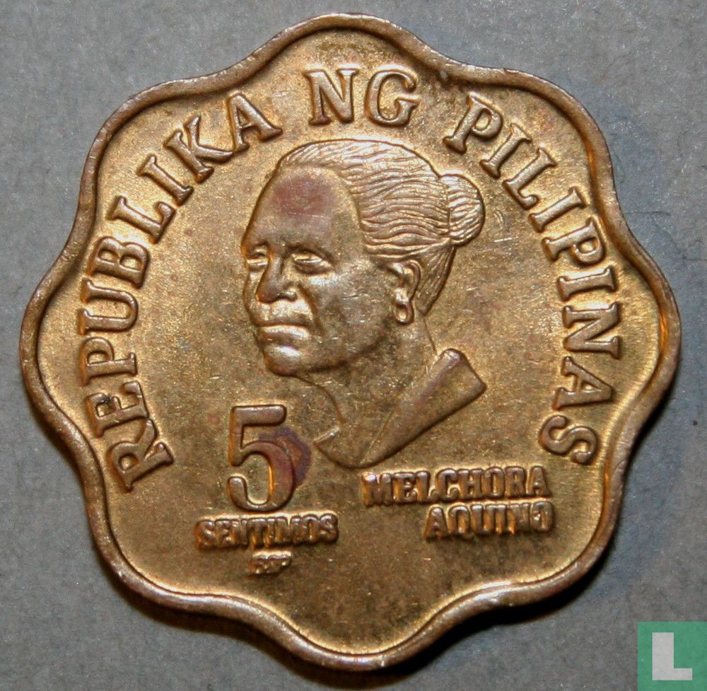 Philippines 5 sentimos 1981 KM# 225 (1981) - Philippines - LastDodo