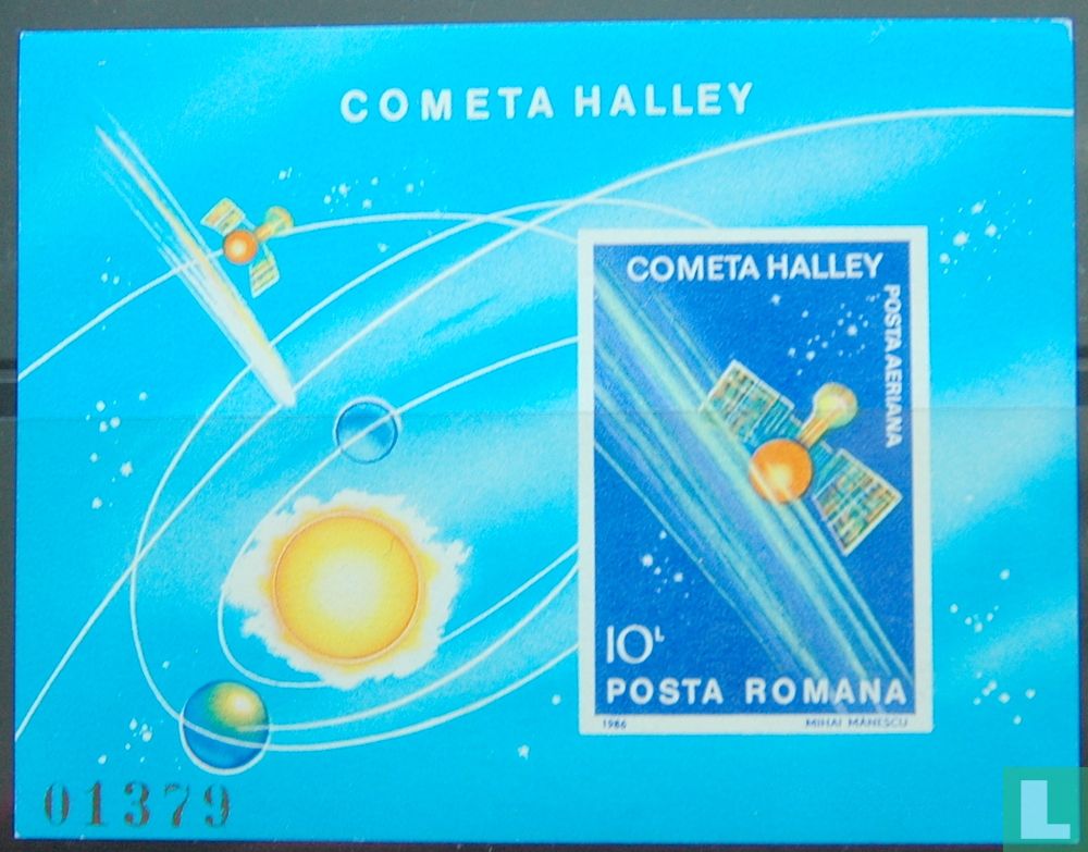 Komeet van Halley 10 (1986) - Roemenië - LastDodo