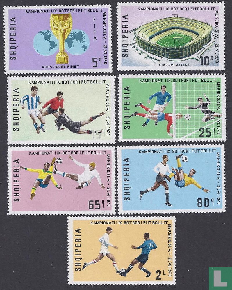 Wereldkampioenschap voetbal (1970) - Albanië - LastDodo