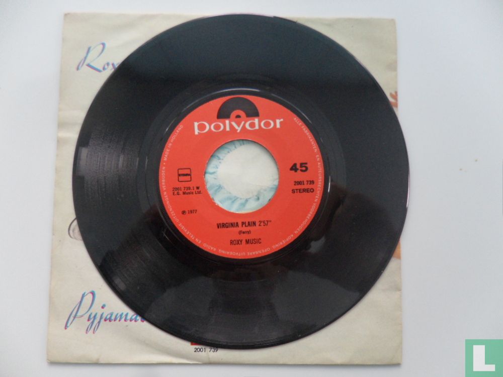 Virginia Plain Single 2001 739 (1977) - Roxy Music - LastDodo