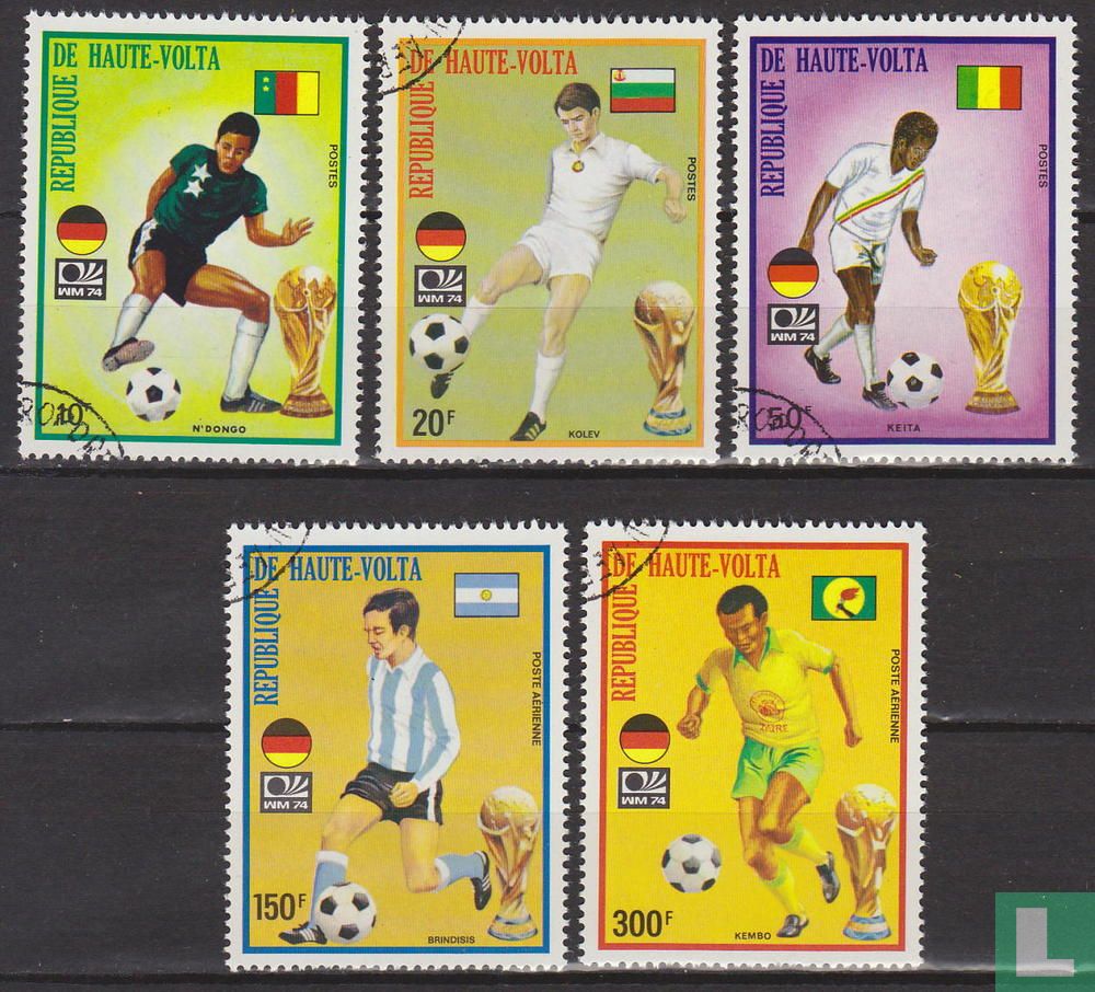 Wereldkampioenschap voetbal (1974) - Opper-Volta - LastDodo