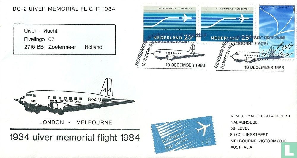 50 jaar vlucht van de Uiver (1983) - Nederland - LastDodo