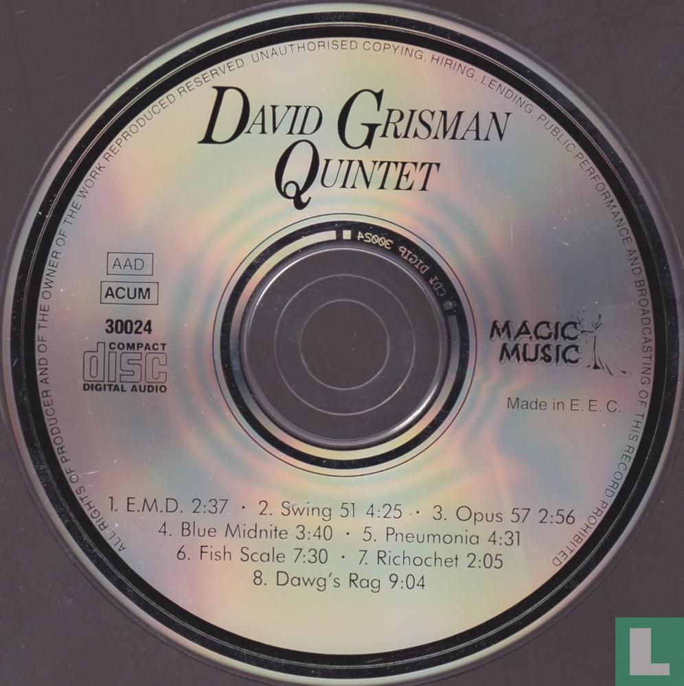 The David Grisman Quintet CD: CD 30024 - Grisman, David - LastDodo