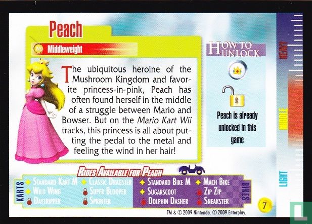Peach 7 (2009) - Mario Kart Wii - LastDodo
