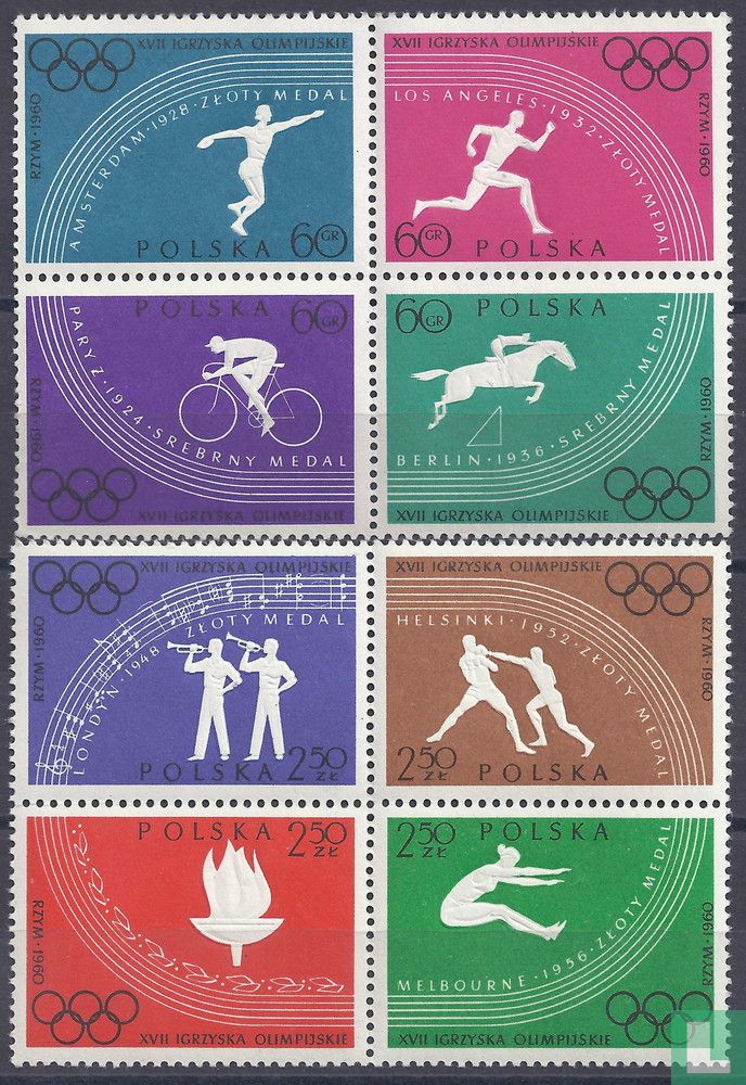 Olympische Spelen (1960) - Polen - LastDodo