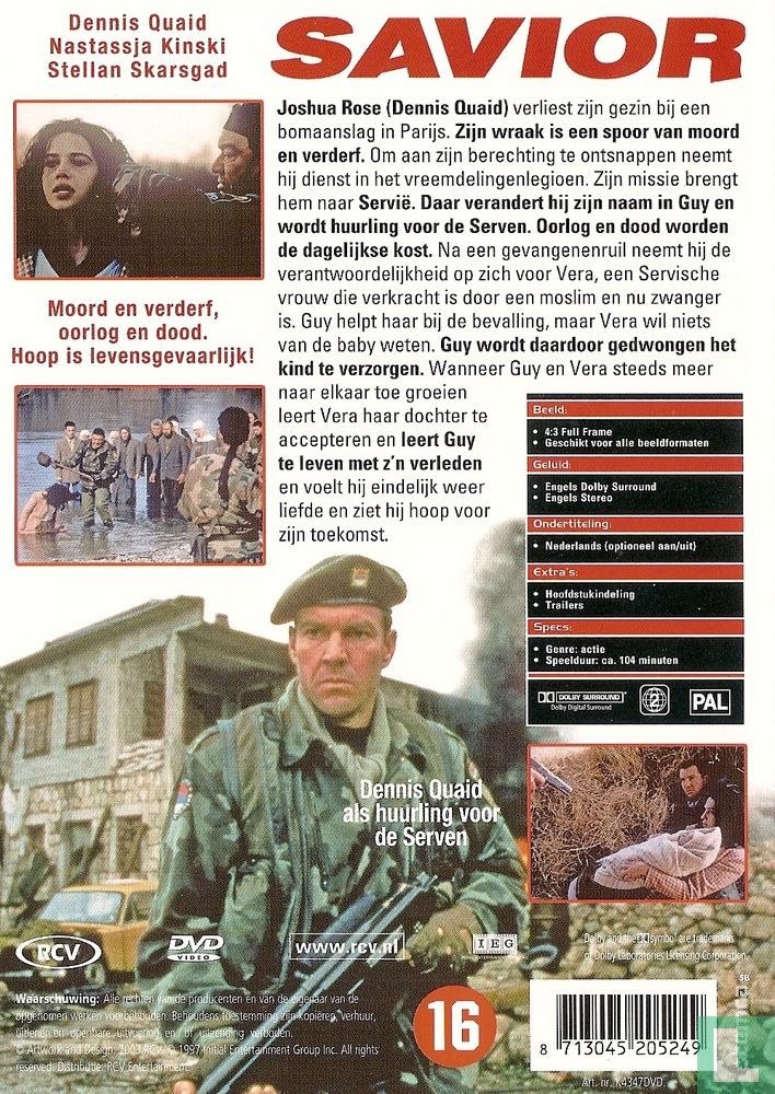 Savior DVD (2003) - DVD - LastDodo