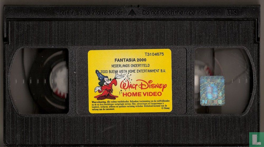 Fantasia 2000 VHS (2000) - VHS video tape - LastDodo