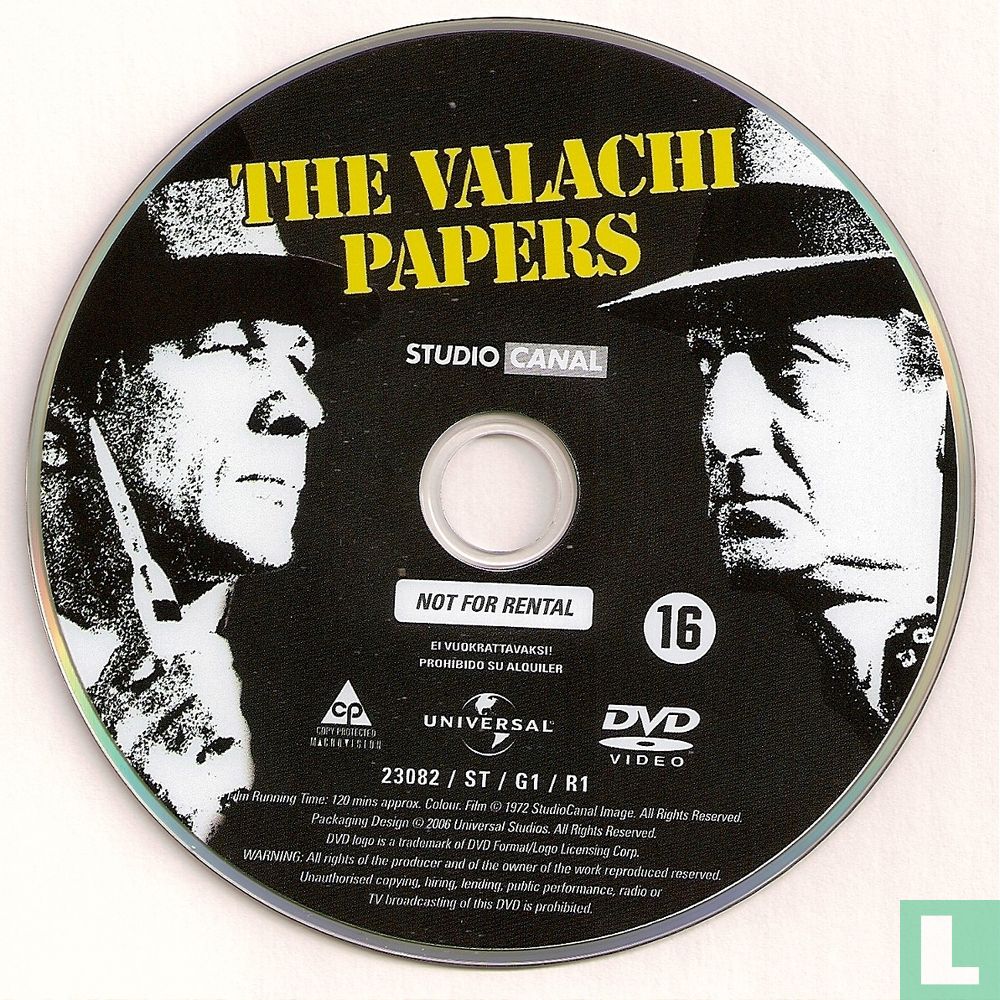 The Valachi Papers DVD (2006) - DVD - LastDodo
