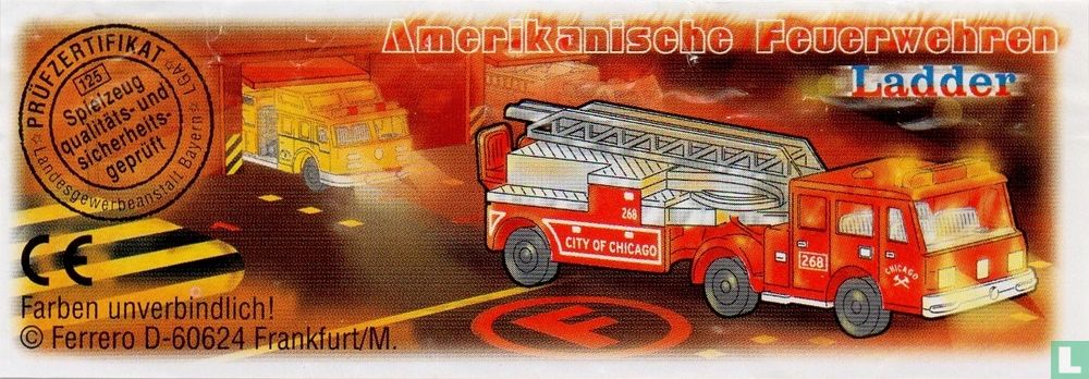 Brandweer - Ladder 635 464 (2001) - Ferrero - LastDodo