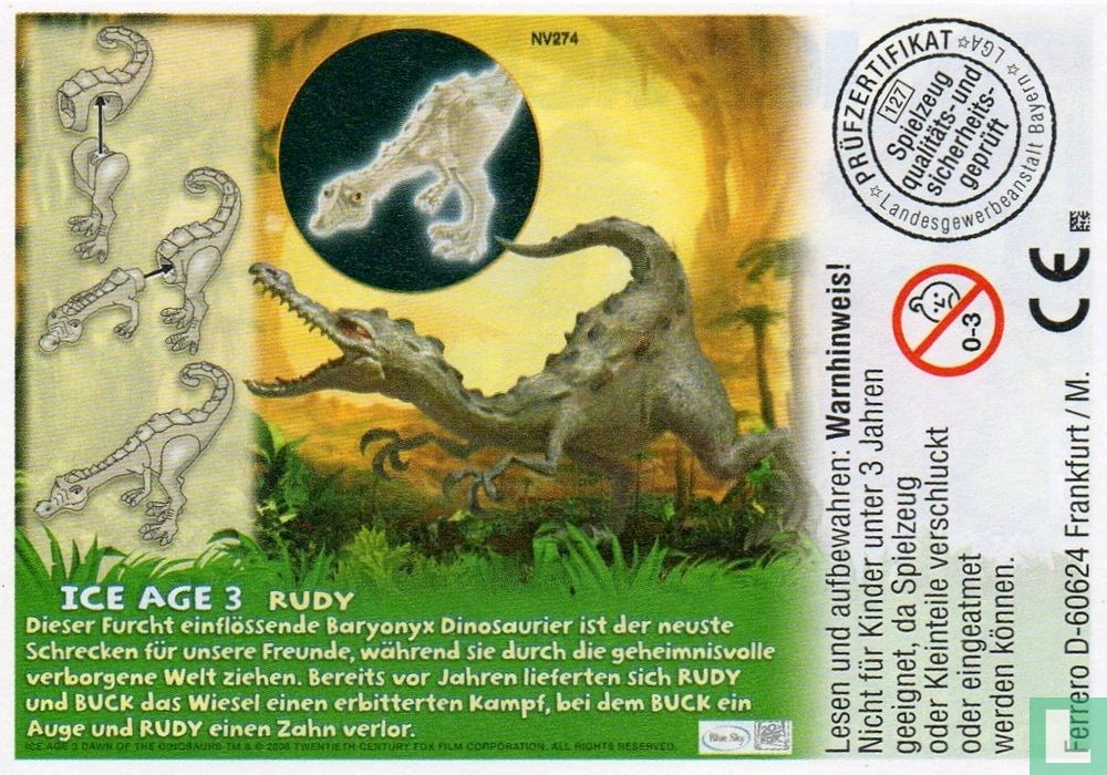 Ice Age 3 Dawn Of The Dinosaurs Rudy