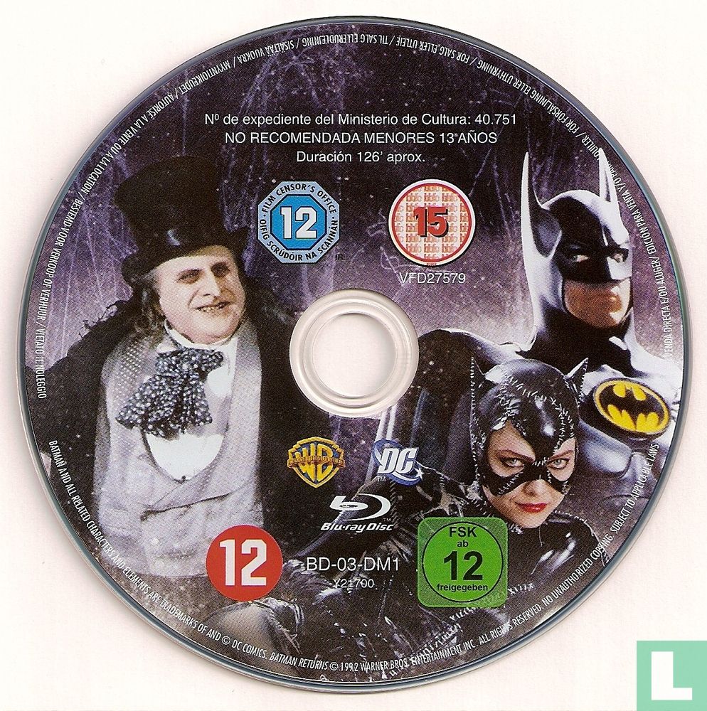 Batman Returns Blu 2 (2008) - Blu-ray - LastDodo