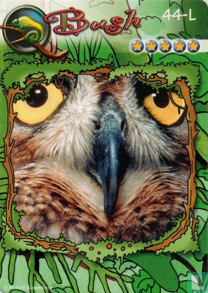 Oehoe 44-L (2005) - Jetix 3D Jungle Cards - LastDodo