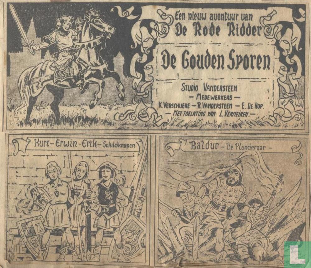 De gouden sporen 2 (1960) - De Standaard - LastDodo