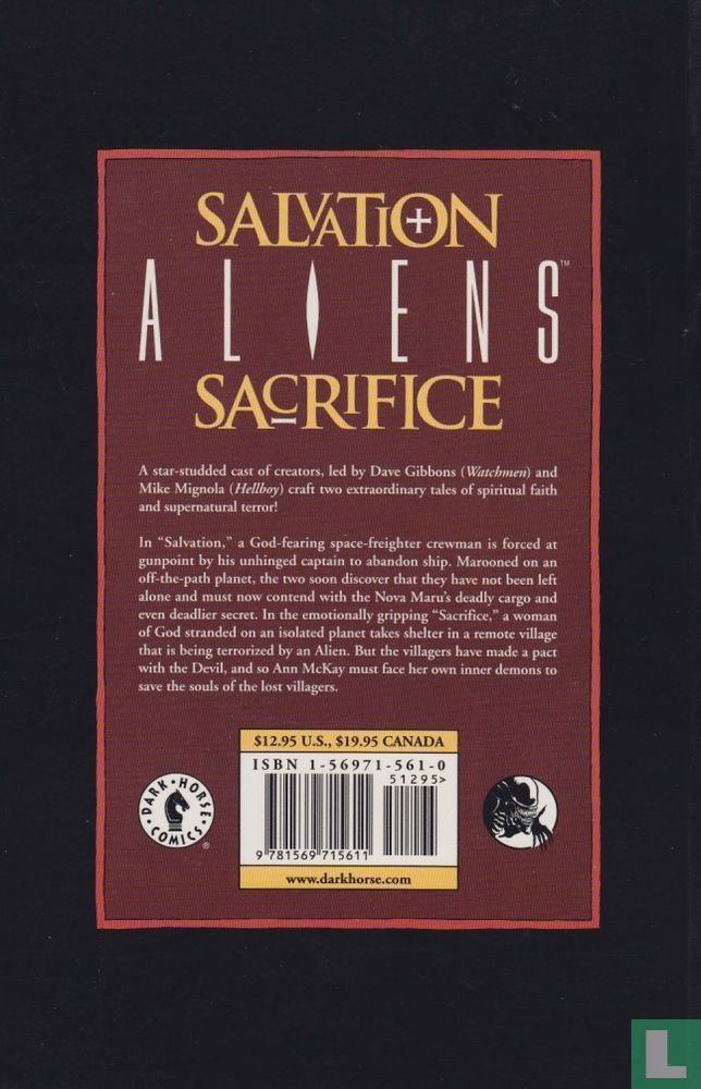 Aliens: Salvation And Sacrifice (2001) - Aliens - LastDodo