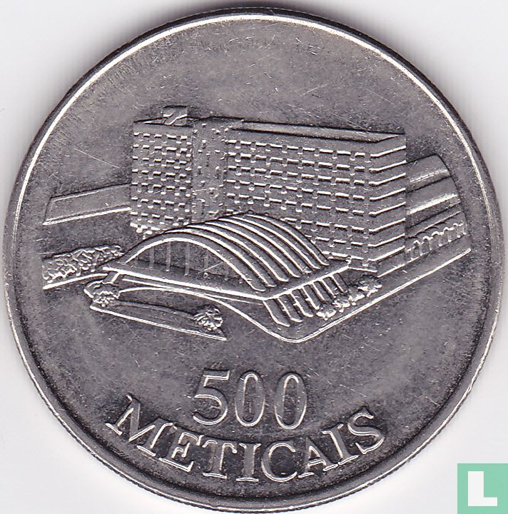 Mozambique 500 meticais 1994 KM# 121 (1994) - Mozambique - LastDodo