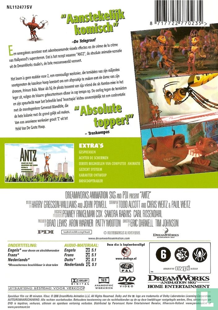 Antz DVD (2006) - DVD - LastDodo