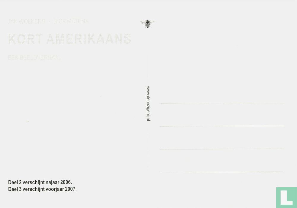 BB06-006 - Jan Wolkers / Dick Matena - Kort Amerikaans (2006) - De ...