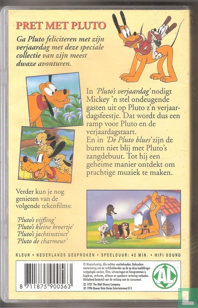 pluto uk vhs