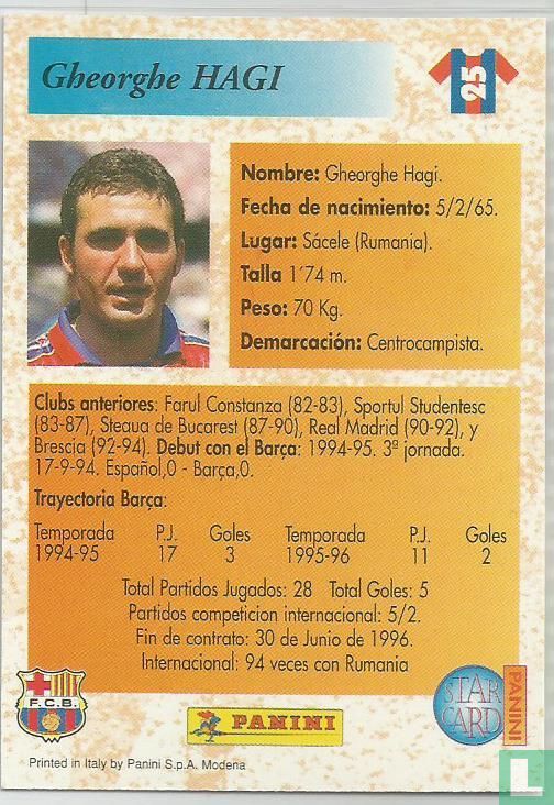 Hagi. 25 (1996) - F.C. Barcelona - LastDodo