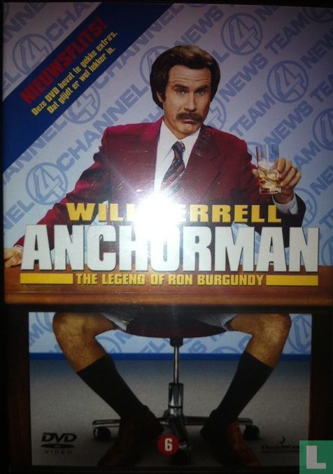 Anchorman - The Legend Of Ron Burgundy DVD 1 (2005) - DVD - LastDodo