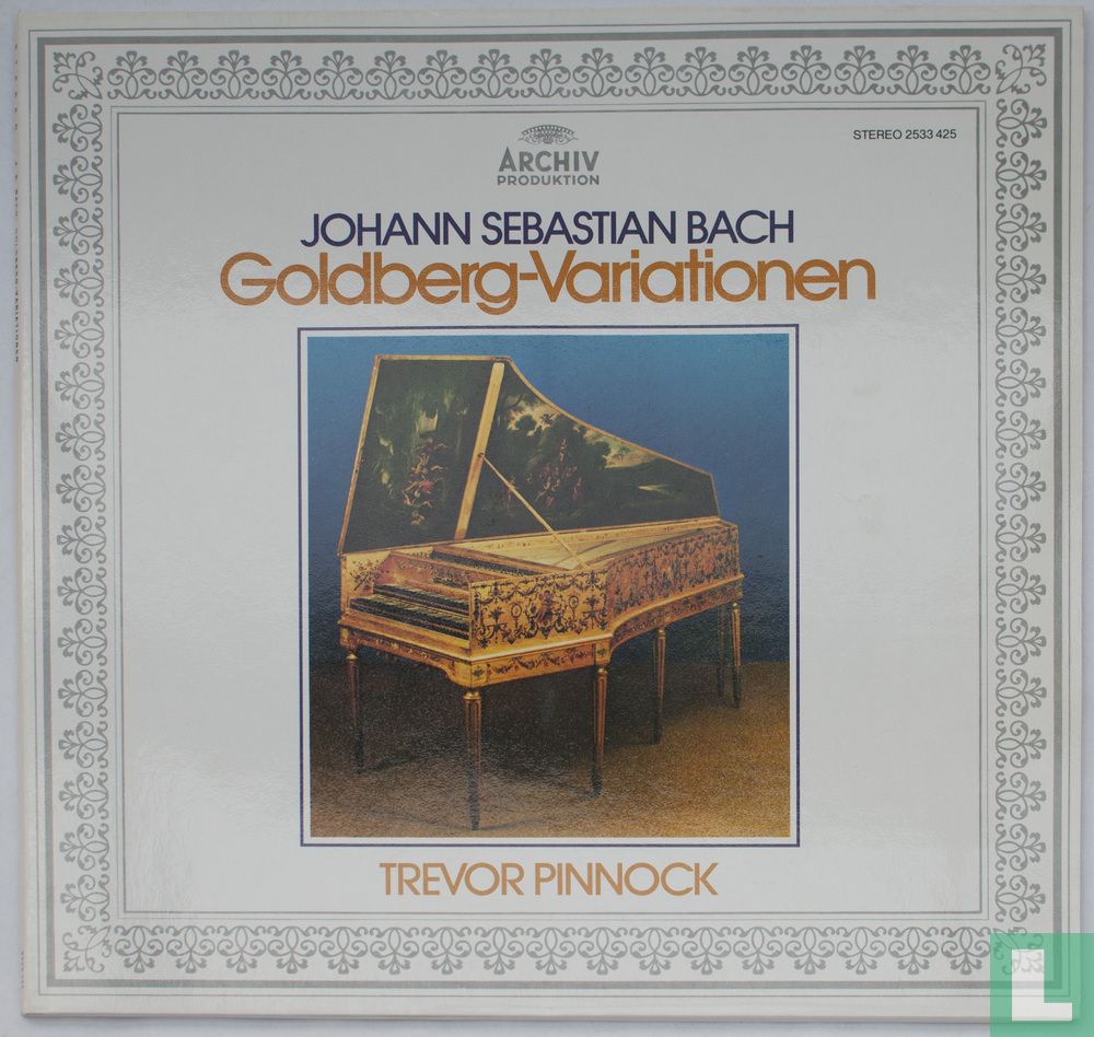 Johann Sebastian Bach / Goldberg-Variationen LP 2533 425 (1980 ...
