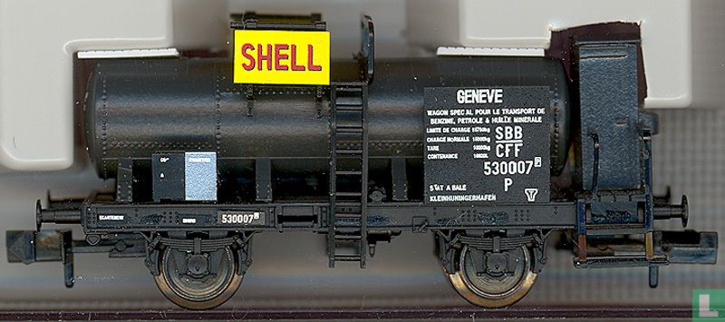 Ketelwagen SBB "SHELL" - - Juretic - LastDodo