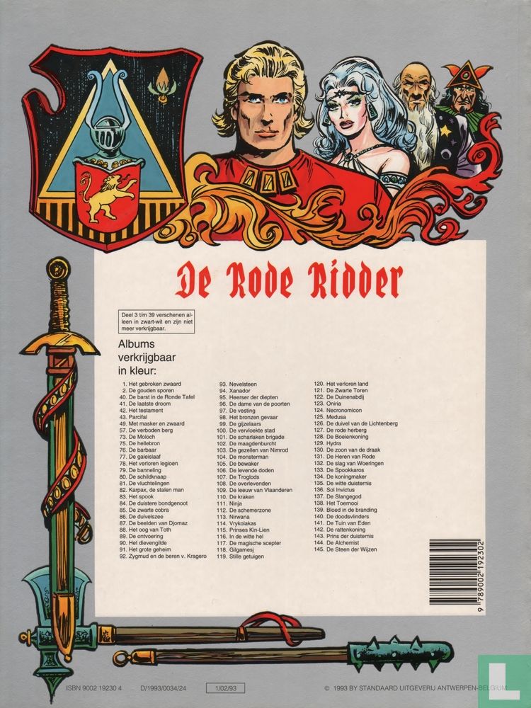 De gouden sporen 2 (1993) - Rode Ridder, De [Vandersteen] - LastDodo